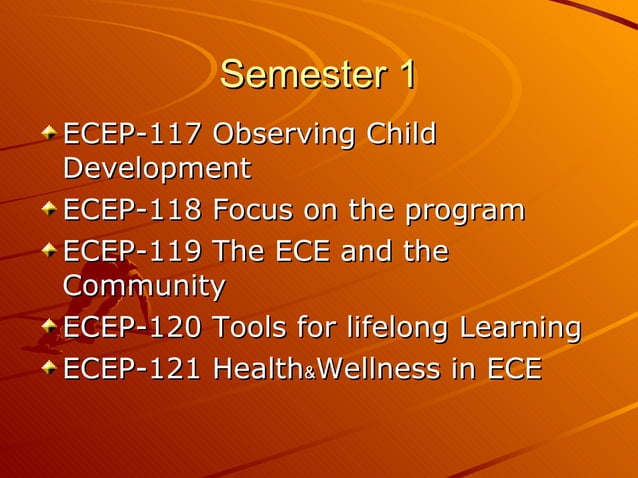 Early Childhood Education | PPT