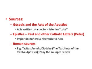 Early.church.history.revised | PPTX