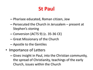 Early.church.history.revised | PPTX | Christianity | Religion ...