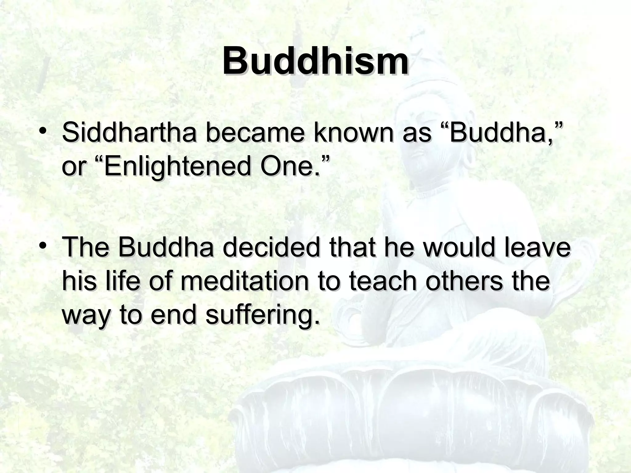 Early Civilizations, Hinduism, Buddhism | PPT