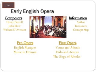 Early English Opera | PPT