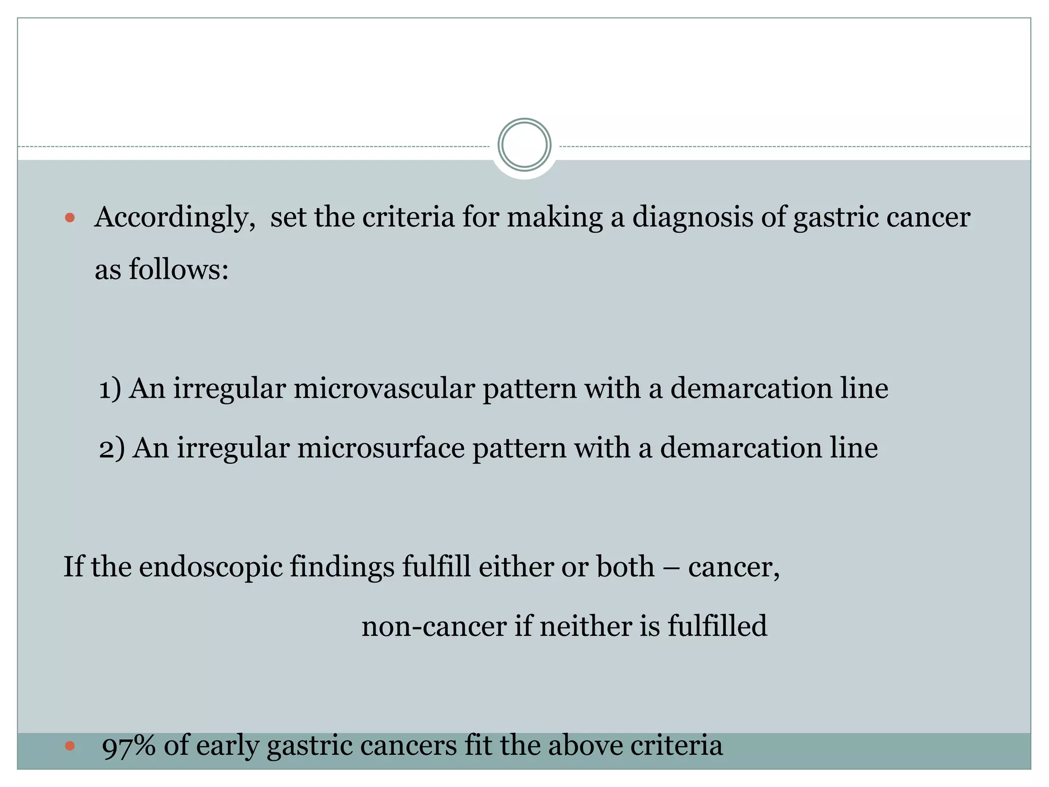 Early gastric cancer | PPTX