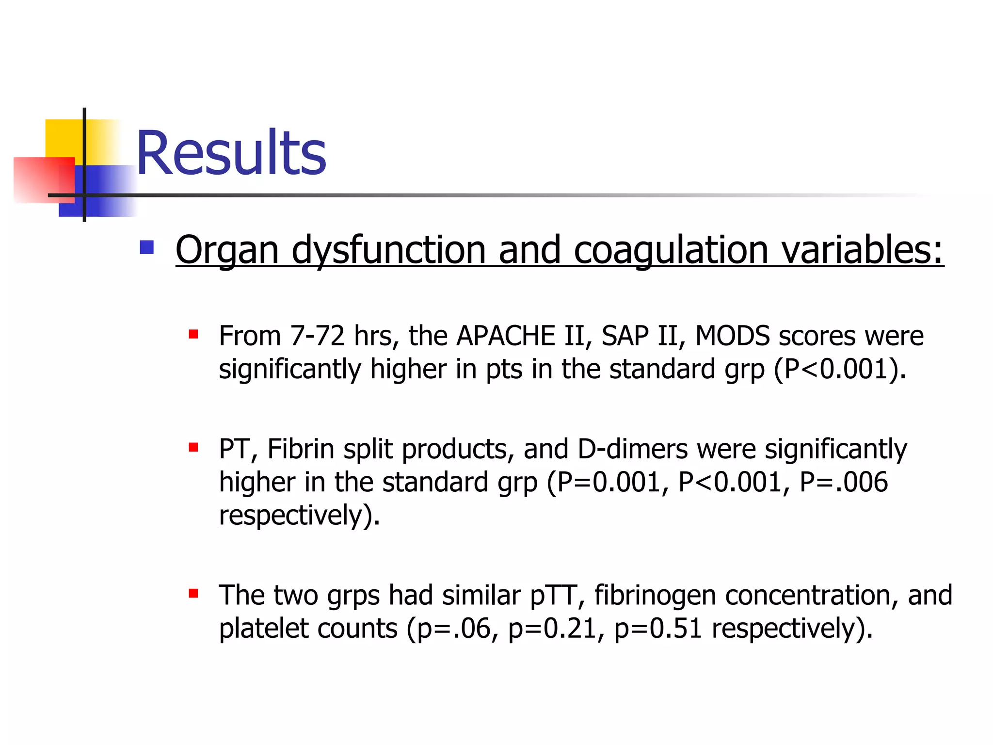 Early Goal-Directed Therapy in Septic Shock | PPT