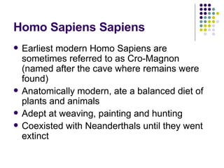 Early Human Notes | PPT