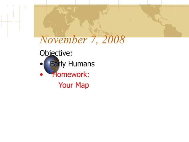 Early Humans | PPT | Geology | Science