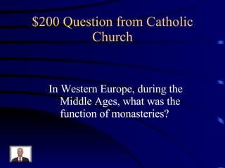 Early Middle Ages Jeopardy | PPT