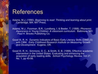 Early Reading Skills | PPT