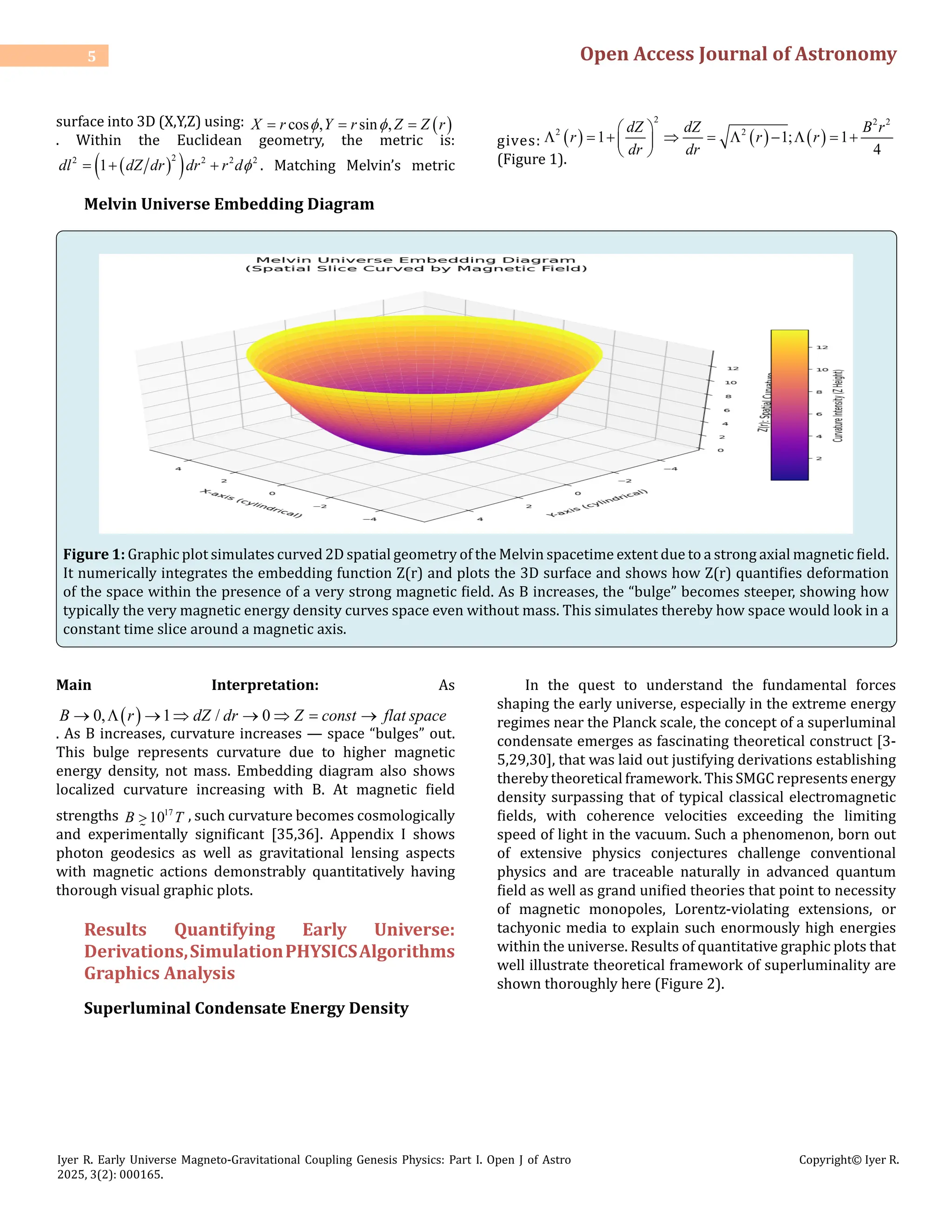 Early Universe Magneto-Gravitational Coupling Genesis Physics: Part I | PDF