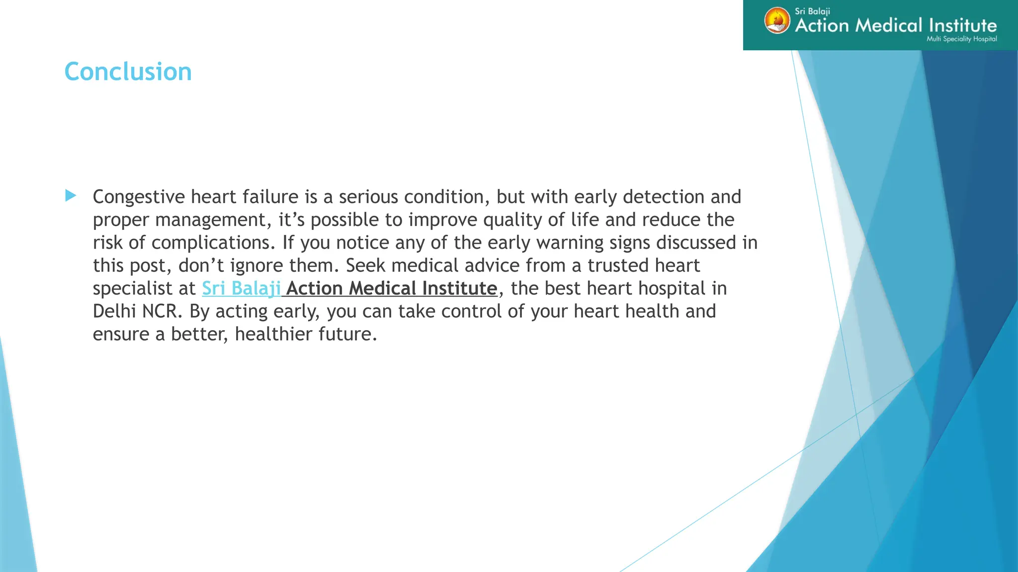 Early Warning Signs of Congestive Heart Failure You Shouldn't Ignore | PPTX