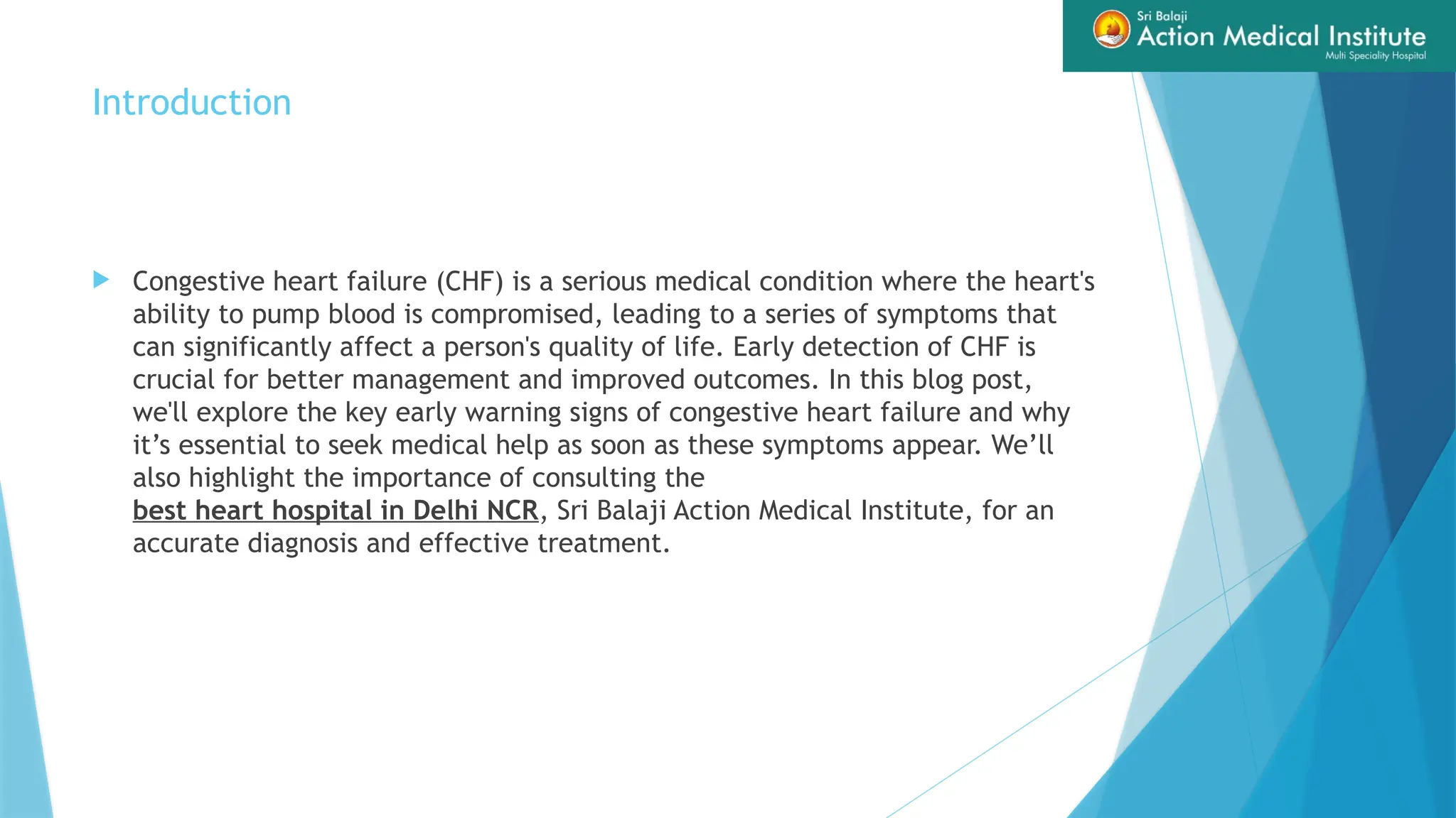 Early Warning Signs of Congestive Heart Failure You Shouldn't Ignore | PPTX