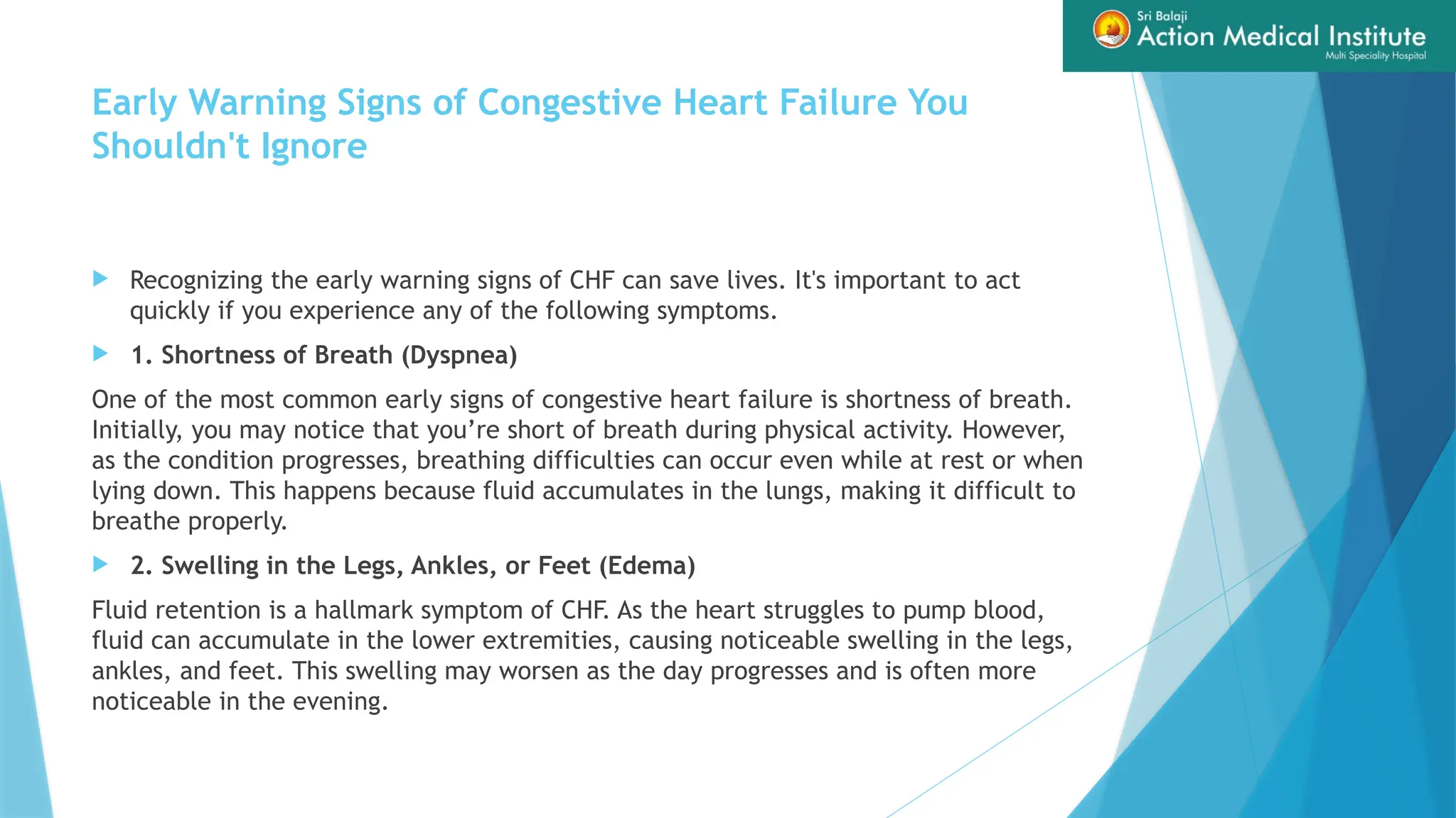 Early Warning Signs of Congestive Heart Failure You Shouldn't Ignore | PPTX