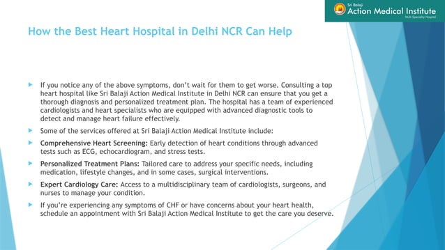 Early Warning Signs of Congestive Heart Failure You Shouldn't Ignore | PPTX