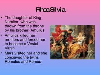 Early Years Of Rome--Maggie | PPT | Celebrity Families | Pop Culture