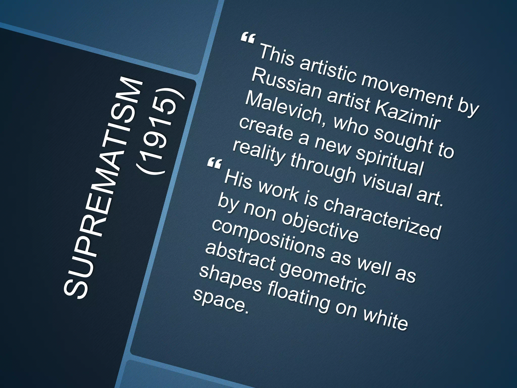 Early Twentieth Century Art | PPTX