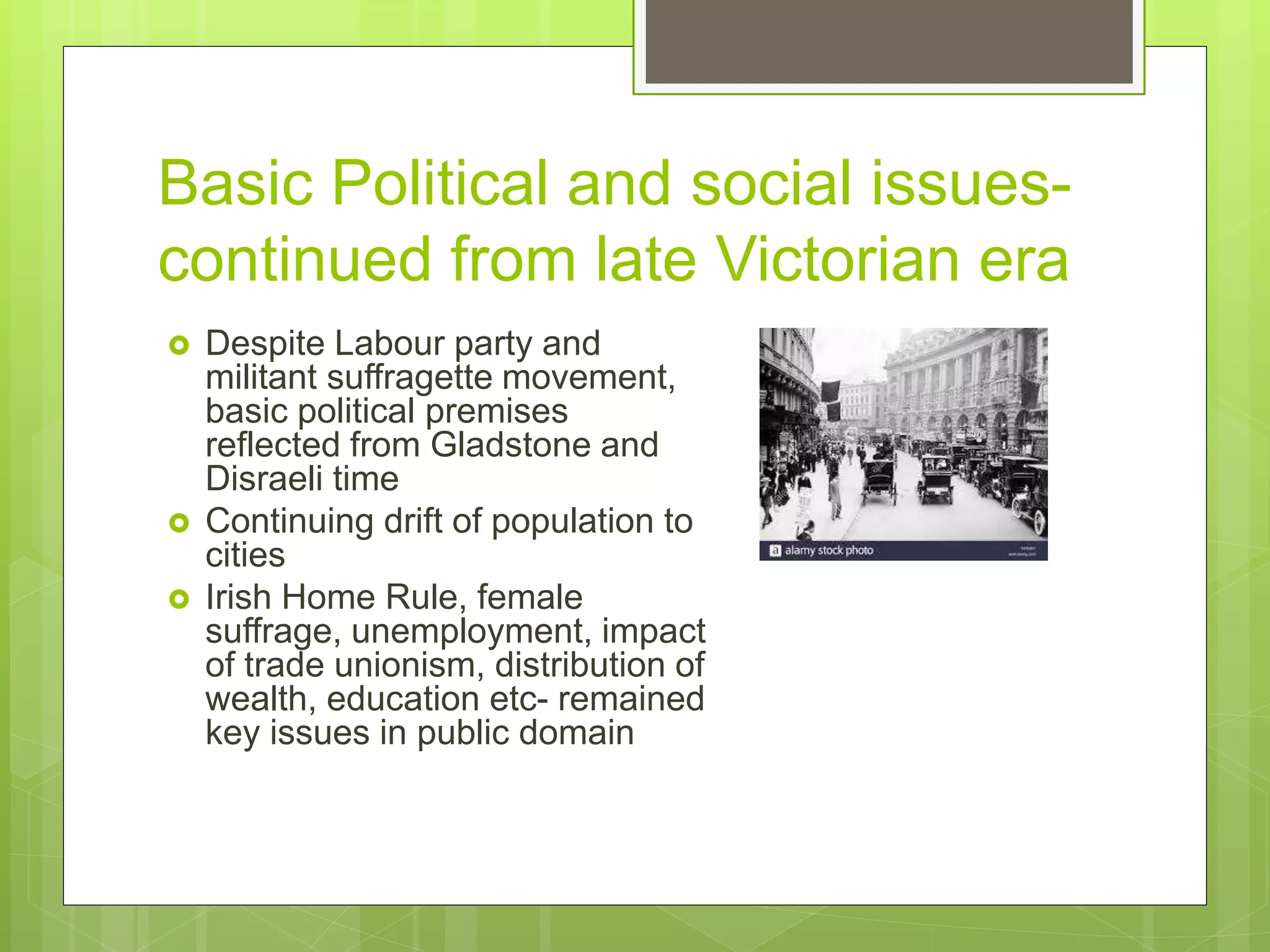 Early 20th century England | PPT