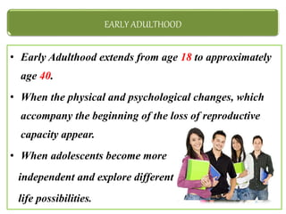 Early adulthood | PPT