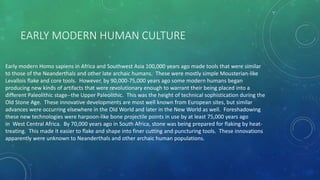 Early advances in technology and art from History book | PPTX