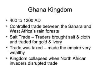 Early African History | PPT | Africa Travel | Travel Locations