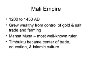 Early African History | PPT | Africa Travel | Travel Locations