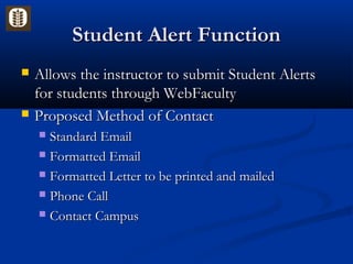 Early Alert Powerpoint | PPT | Email | Internet