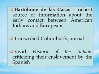 Early American and Colonial Period | PPTX