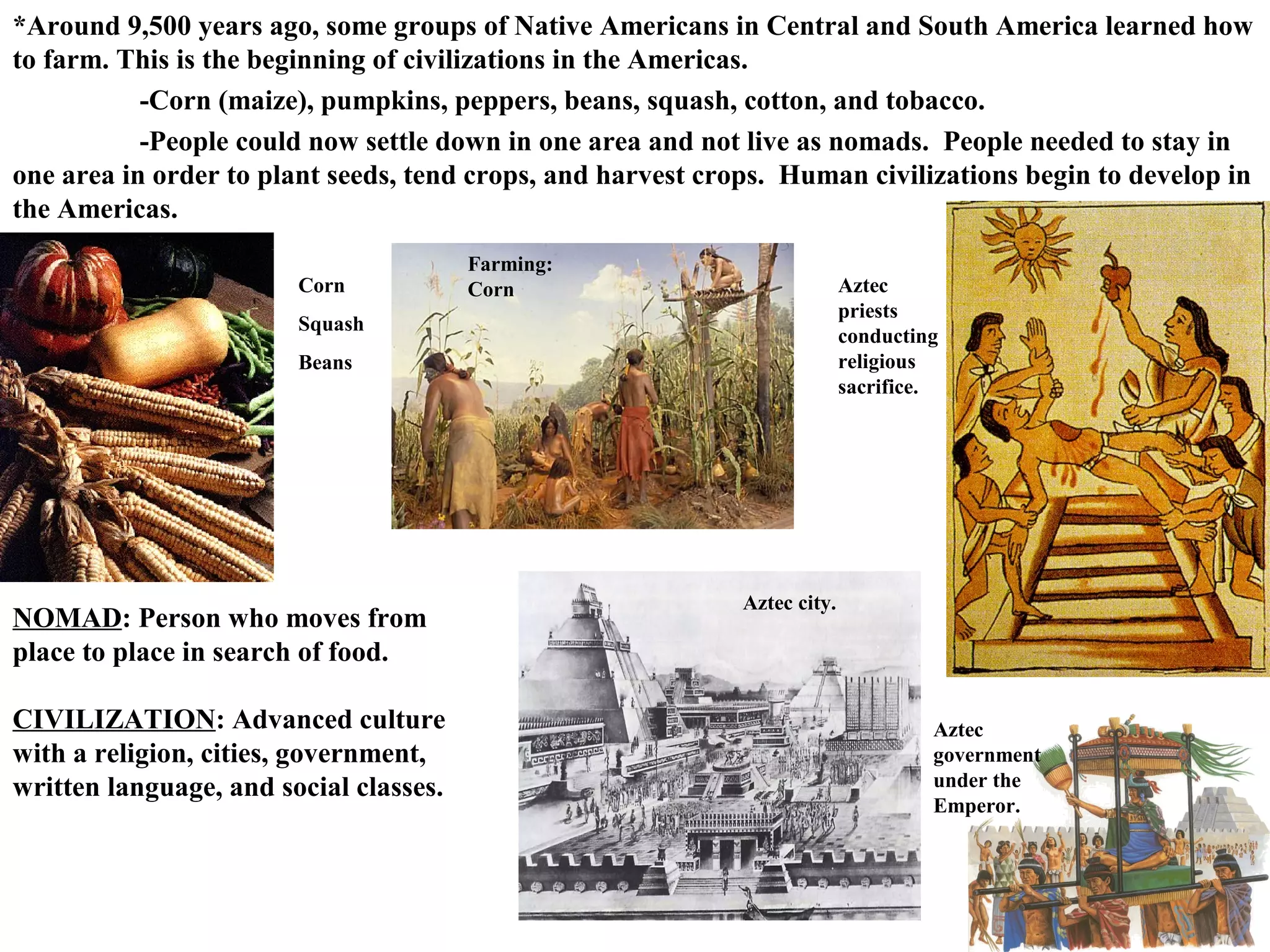 Early American Civilizations and Culture | PPT