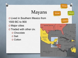 Early american civilizations | PPTX