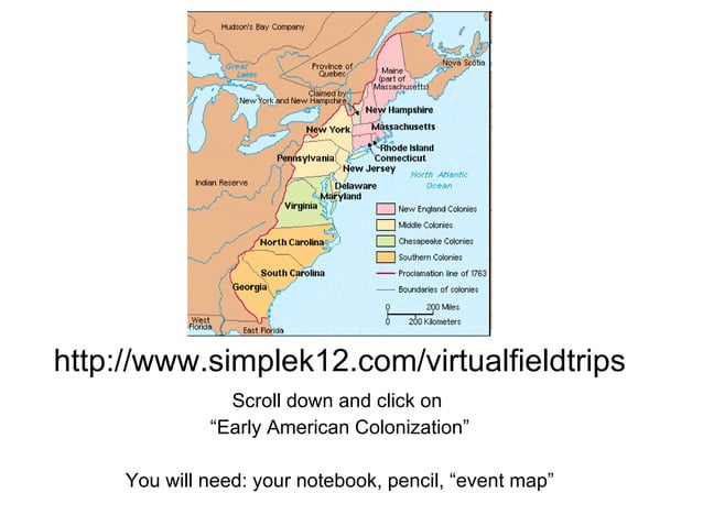 8th grade Early American Colonization | PPT