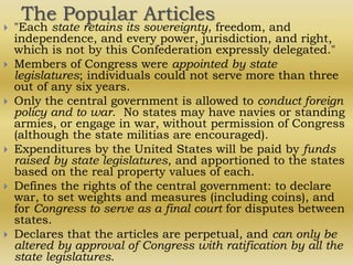 Early American Government | PPTX