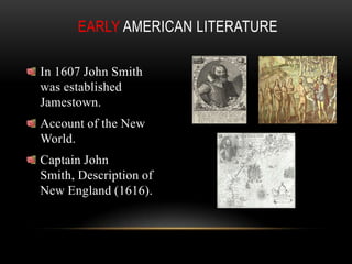Early american literature | PPTX