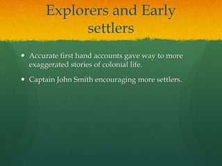Early American Writers Notes | PPTX
