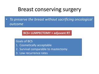 Early and locally advanced breast cancer | PPTX