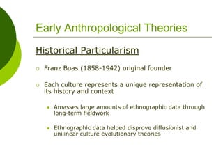 Early anthropologist | PPTX
