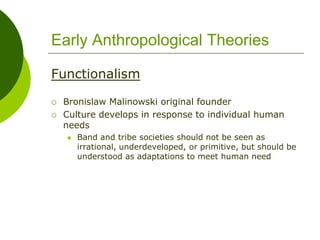 Early anthropologist | PPTX