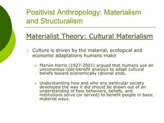 Early anthropologist | PPTX