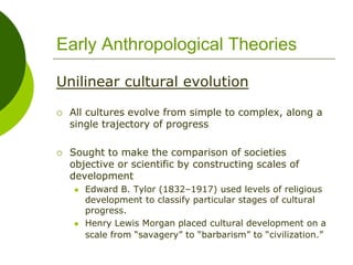 Early anthropologist | PPTX