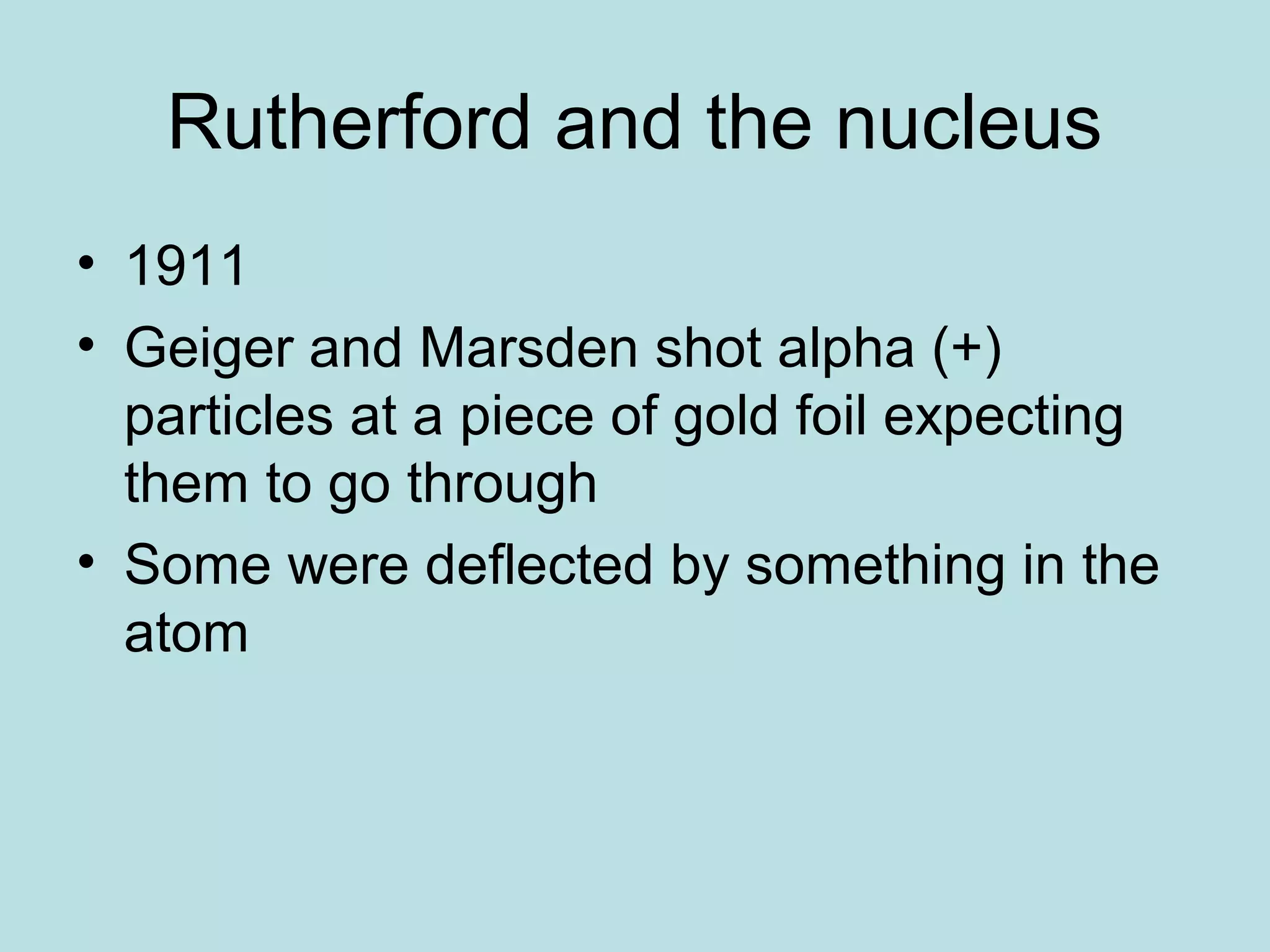 Early Atomic Theory | PPT