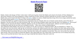 Early Biblical Archeology Analysis | PPT