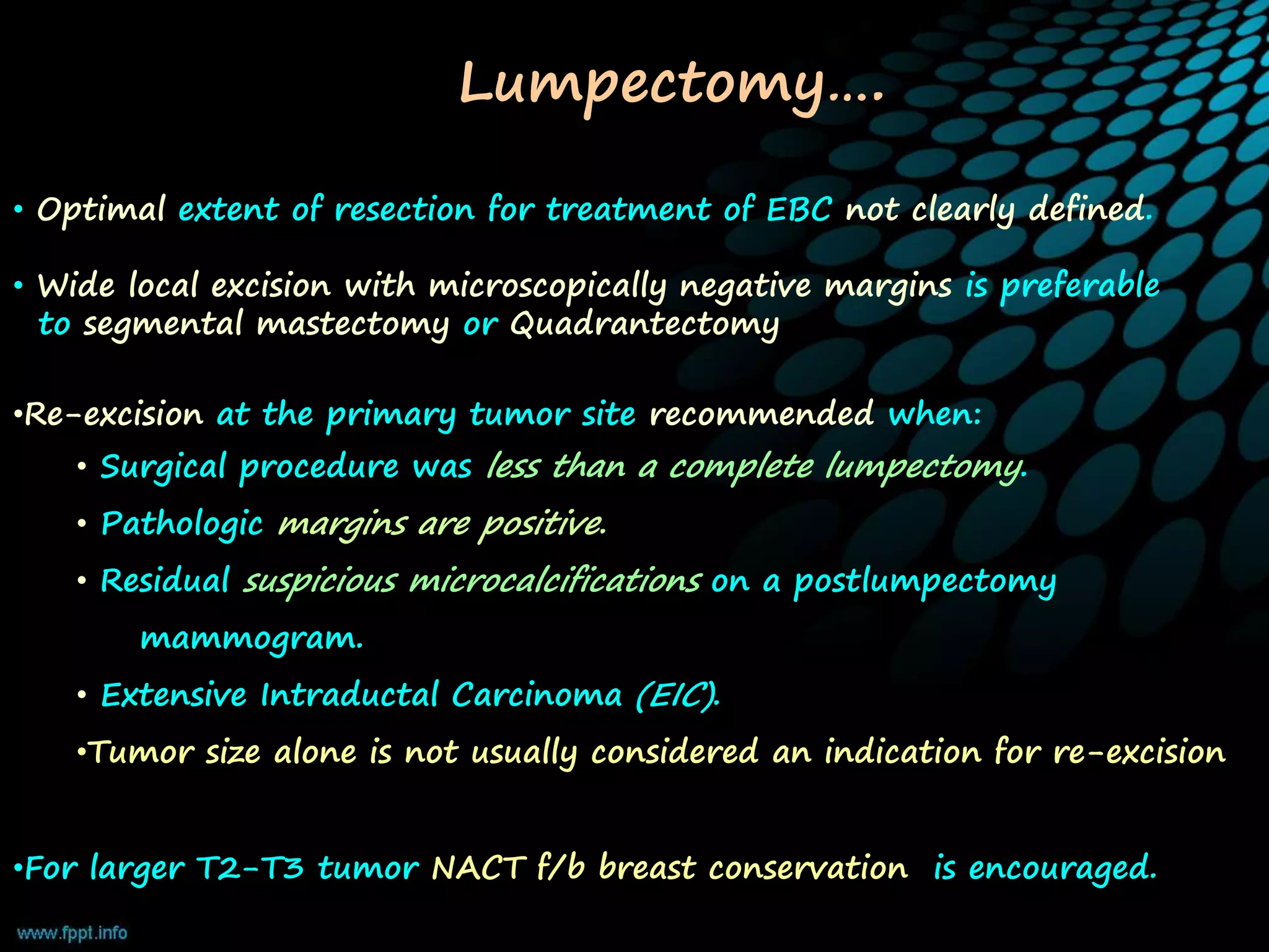 Early breast cancer | PPTX