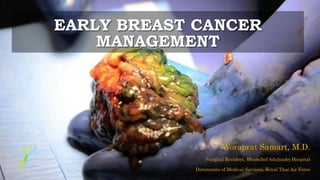 Early breast cancer management | PPTX