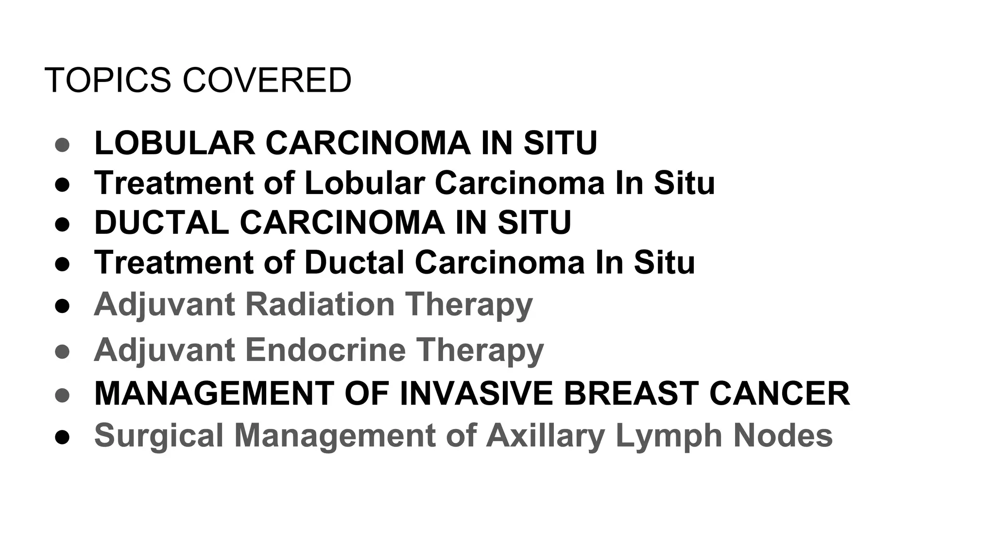 EARLY BREAST CARCINOMA AND DCIS.pptx