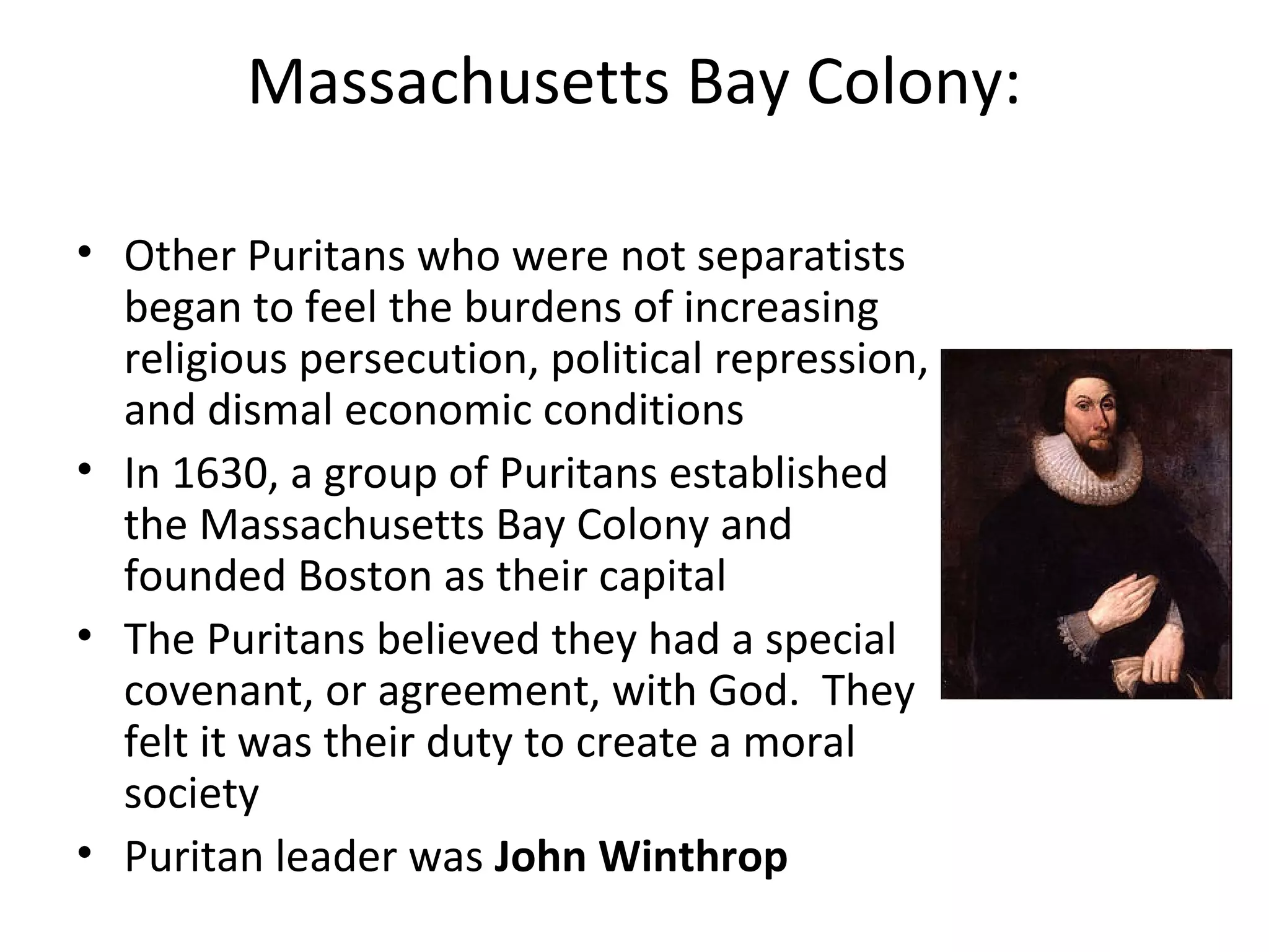 Early British Colonies U.S. History | PPT