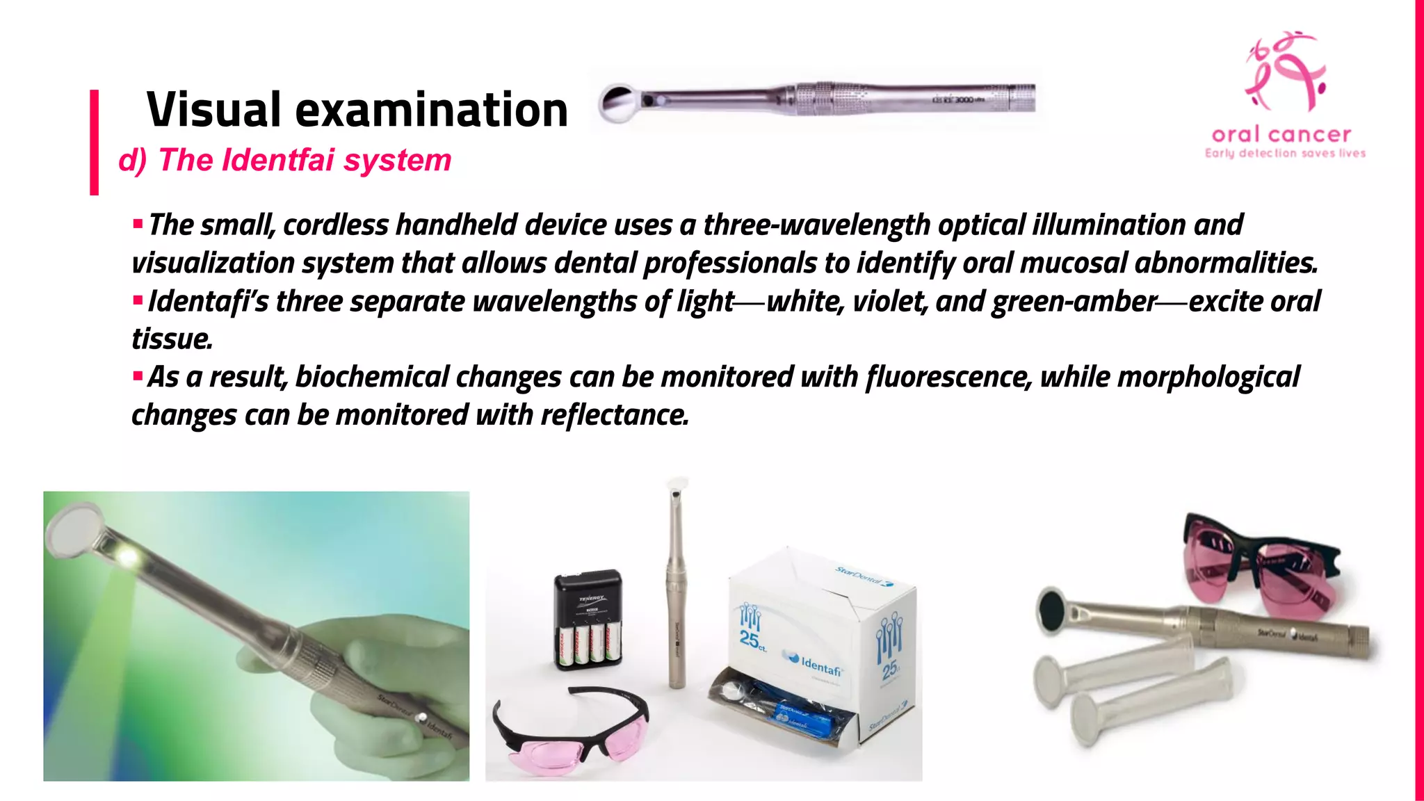 Early Cancer Detection Oral Cancer Ppt