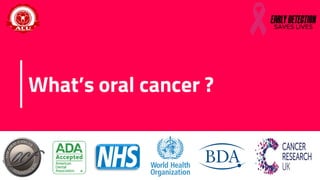 Early cancer detection ( oral cancer ) | PDF