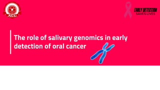 Early cancer detection ( oral cancer ) | PDF