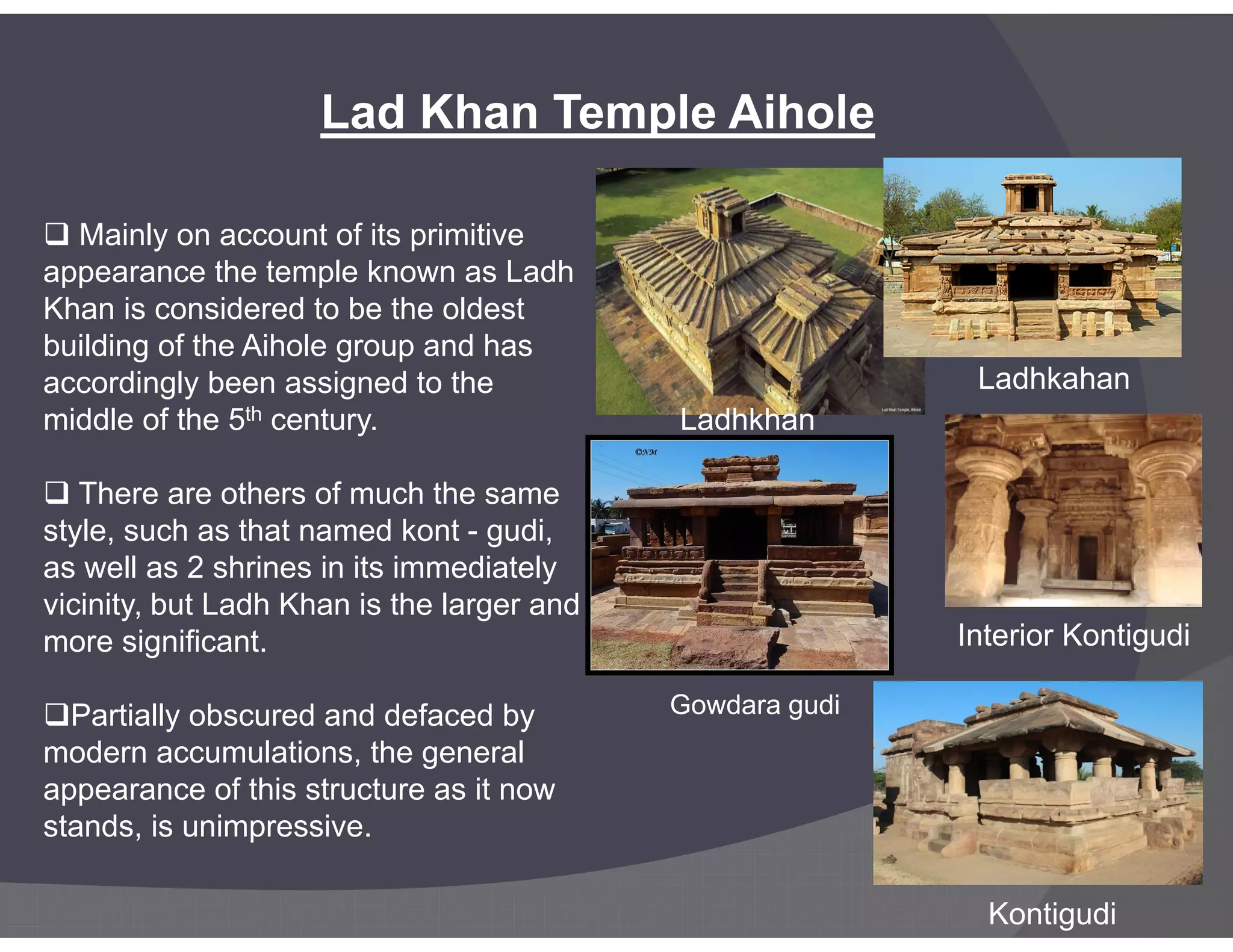 Early chalukyas architecture,aihole, pattadkallu | PDF