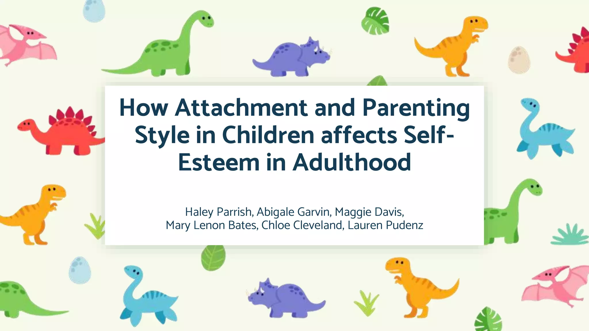 Early Childhood Final Presentation | PPT