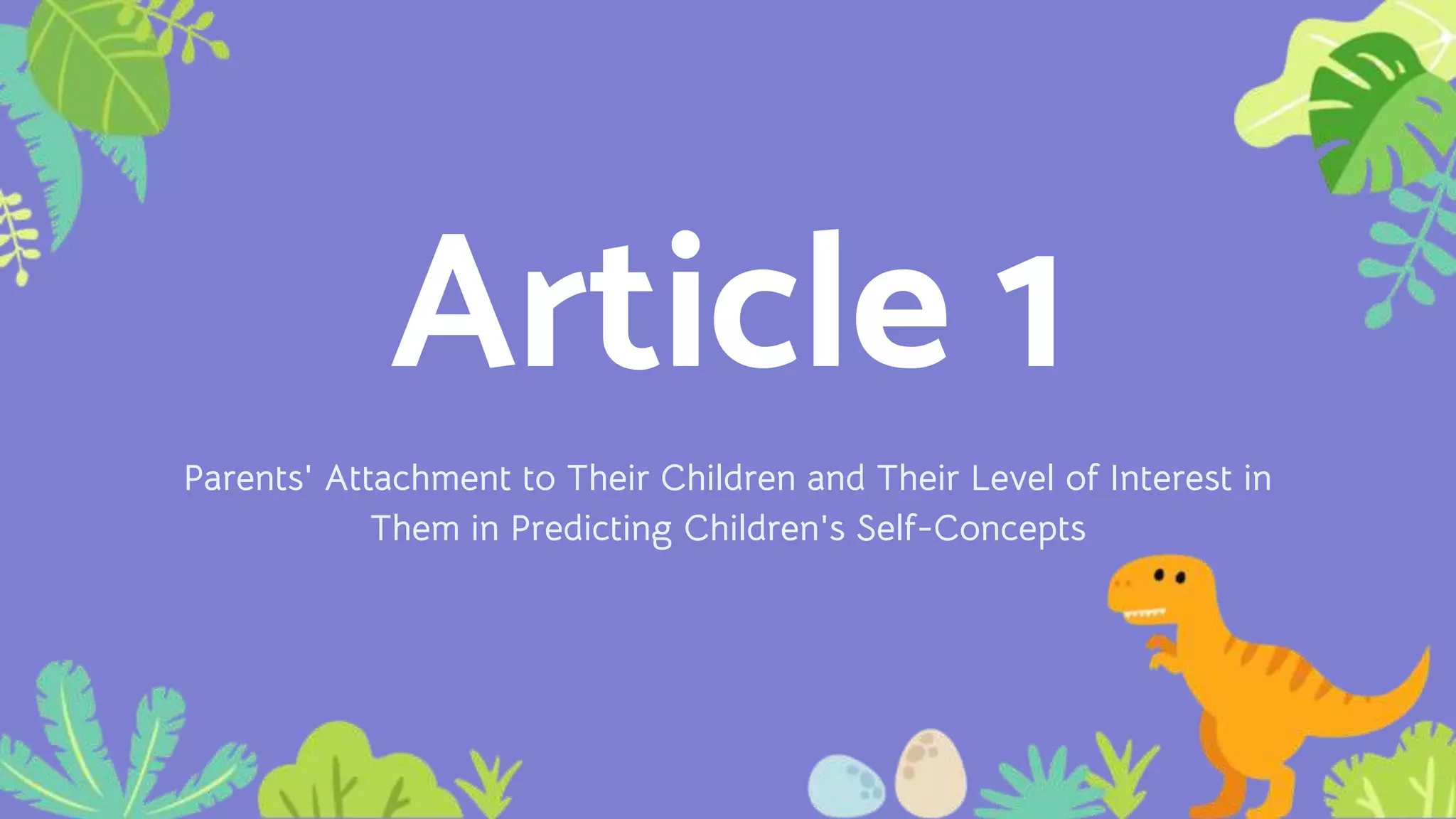 Early Childhood Final Presentation | PPT