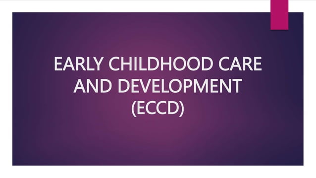 EARLY CHILDHOOD CARE AND DEVELOPMENT (ECCD) INSET PRESENT.pptx ...