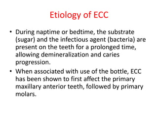 Early Childhood caries-By Dr.Rogers Namanya (Legacy Dental Clinic ...